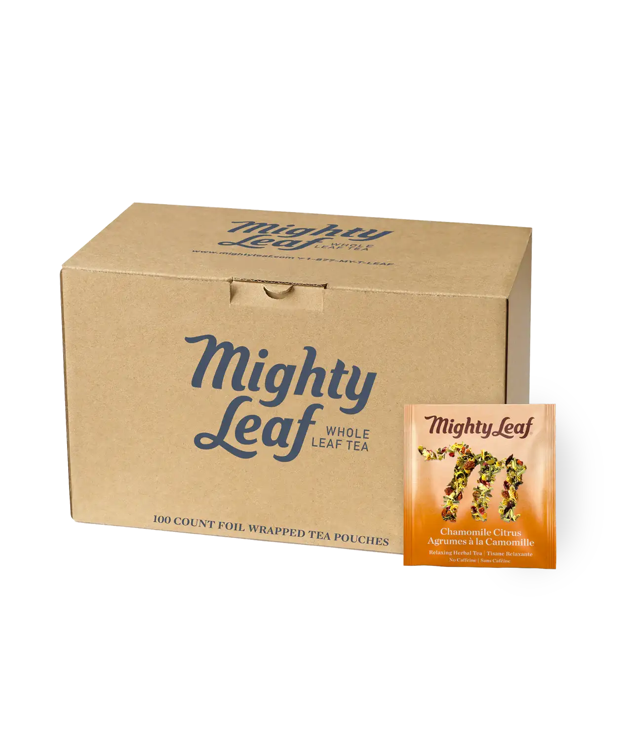 Mighty Leaf Chamomile Citrus 100CT Case – Rival Bros Coffee
